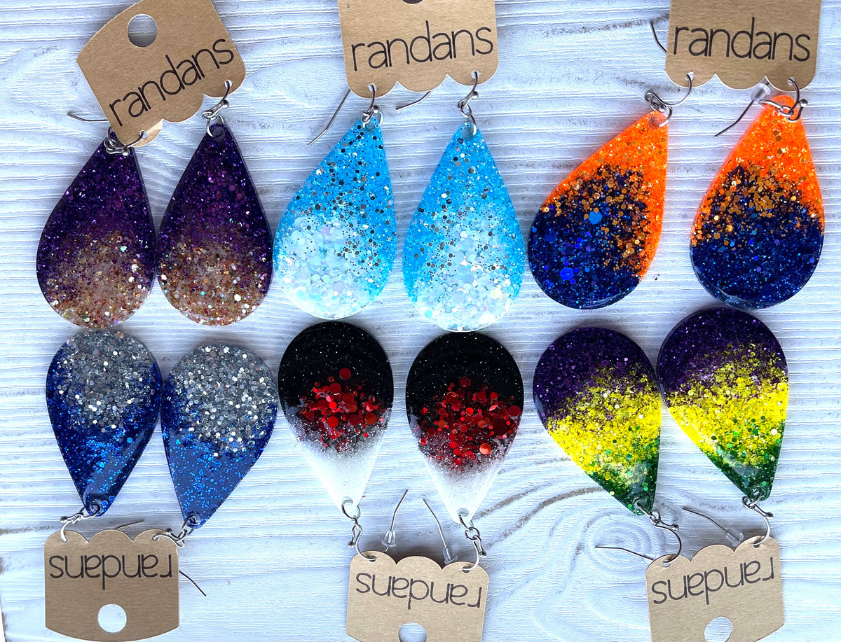 Custom Team Colors Frameless Dangles – Randans